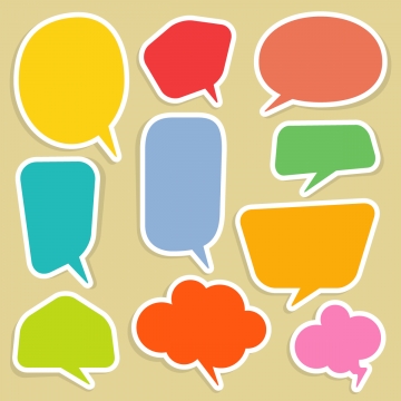 pngtree-set-of-blank-speech-bubbles-and-dialog-balloons-png-image ...
